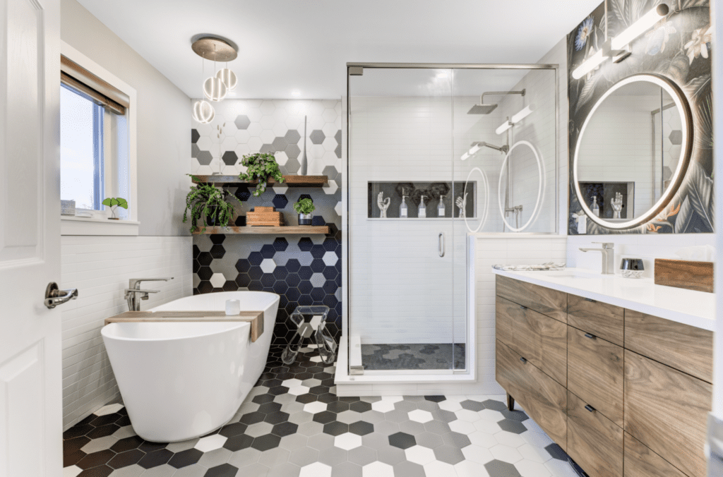 Inside This Remarkable Bathroom Transformation in Riverdale